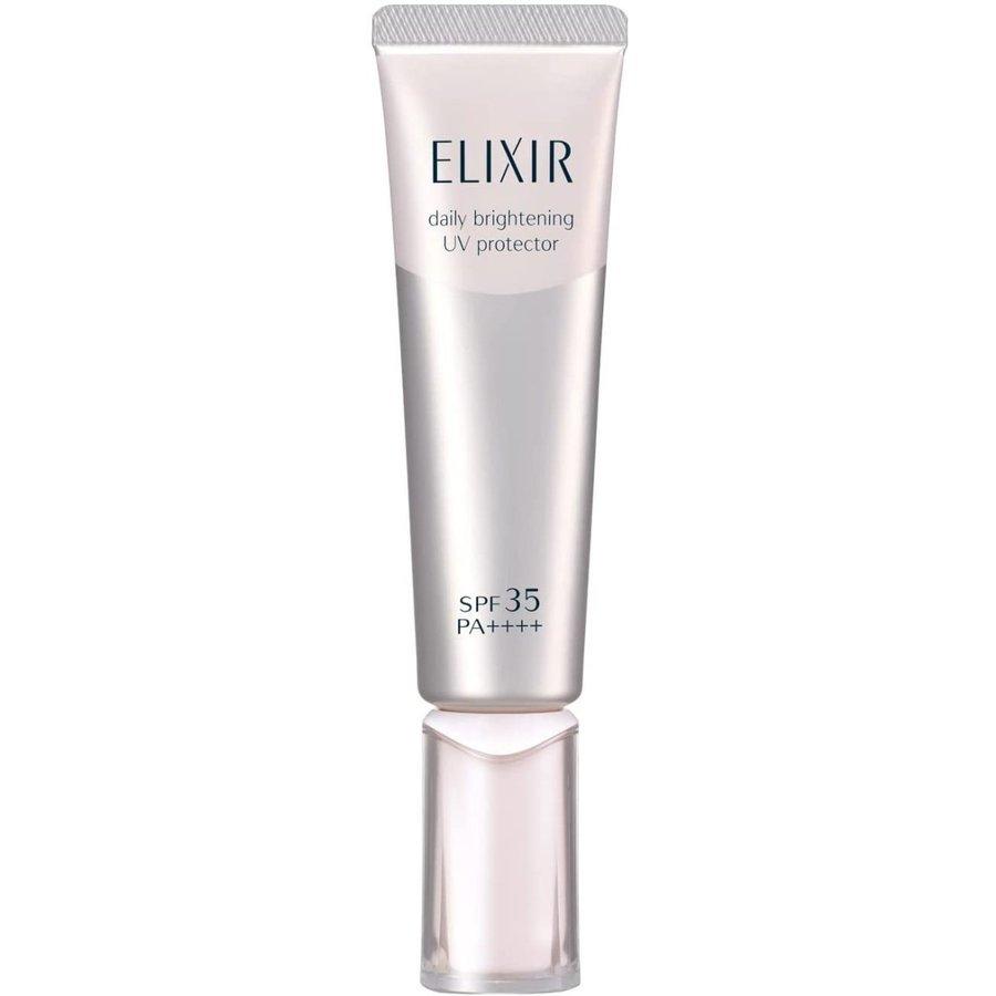 送料無料 NEW エリクシール ELIXIR ブライトニング デーケアレボリューション WT SPF35 35ml つや玉 美白乳液 化粧下地 紫外線防止 日焼け止め ポスト投函 【今日の超目玉】