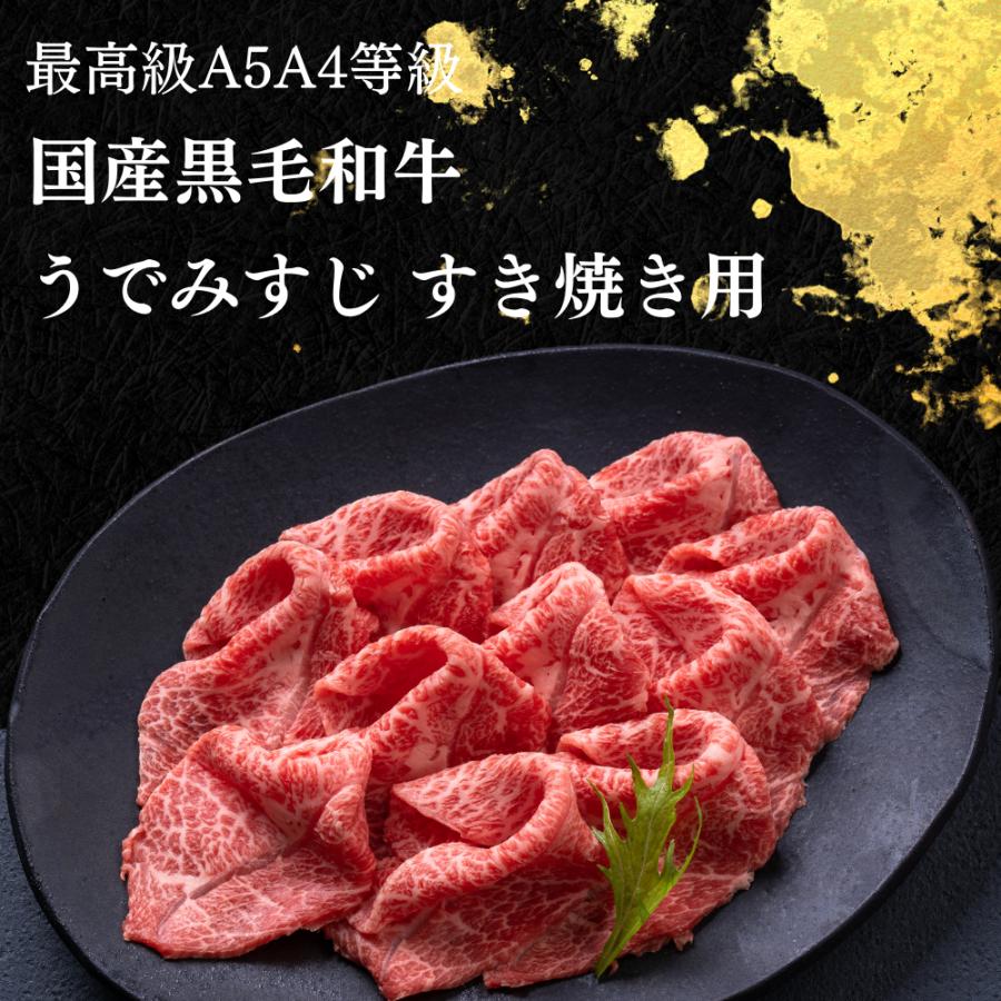 福島牛 お中元 すき焼き ギフト 送料無料 和牛 牛肉 国産 A5A4国産黒毛和牛うでみすじすき焼き用メガ盛りスライス1kg 赤身肉 薄切り 焼肉 内祝い プレゼント お祝い : 肉処 三代目 ...