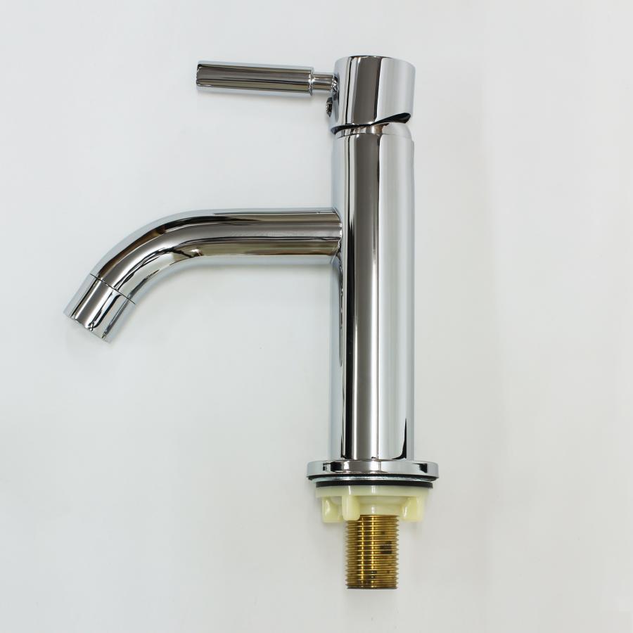 蛇口 ステンレス アンティーク カラン シングルレバー式 シルバー バスルーム シンク 中庭 洗面台 店舗 レトロ おしゃれ 美容室 サロン CF-1026 : MATELI SALON ...