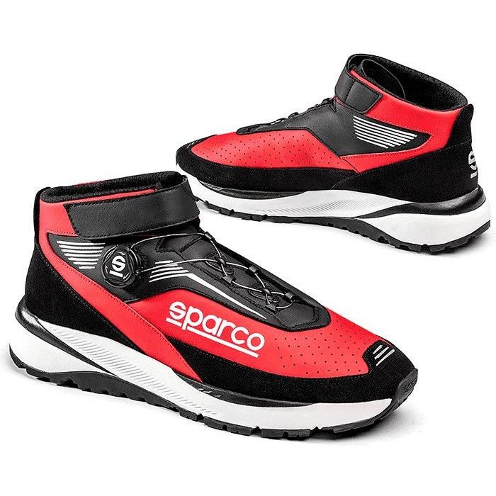 sparco SPARCO（スパルコ） レーシングシューズ CHRONO ブラックxレッド 40サイズ（25.5cm）FIA 8856 ...