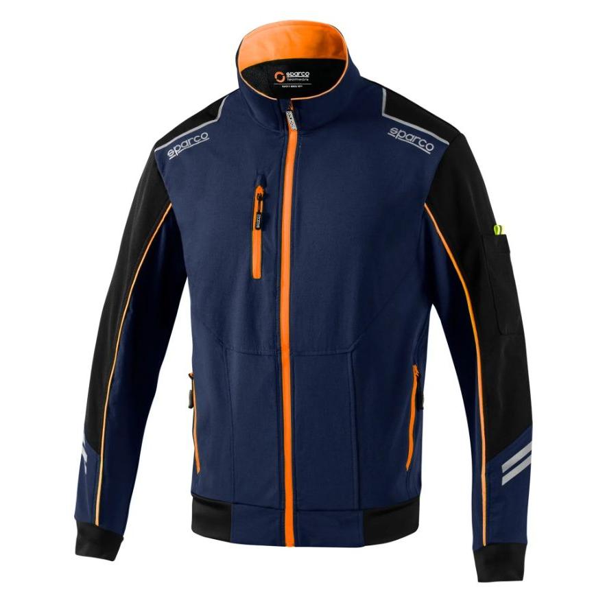 SPARCO（スパルコ） ライトシェルジャケット TECH LIGHTSHELL ネイビーxオレンジ Lサイズ : マテリアミクスショップ - 通販 - Yahoo!ショッピング