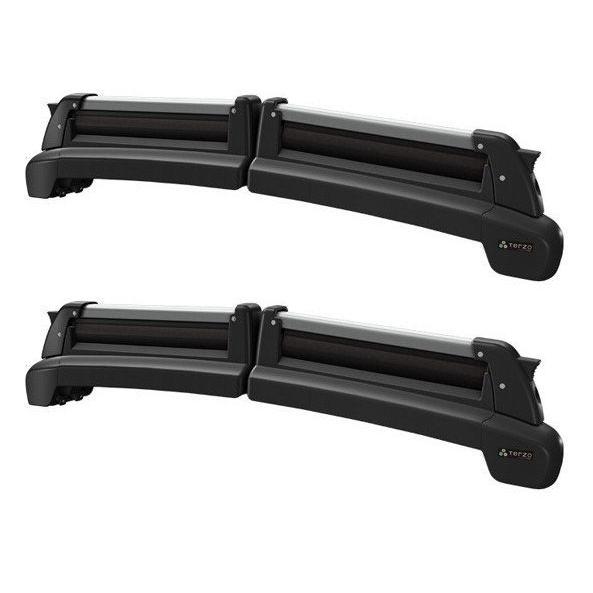 TERZO アウトランダーPHEV GG2W GG3W（ルーフレール付車）TERZO スキースノーボードキャリア SS113SR 本体＋取付金具のセット : マテリアミクスショップ - 通販 ...