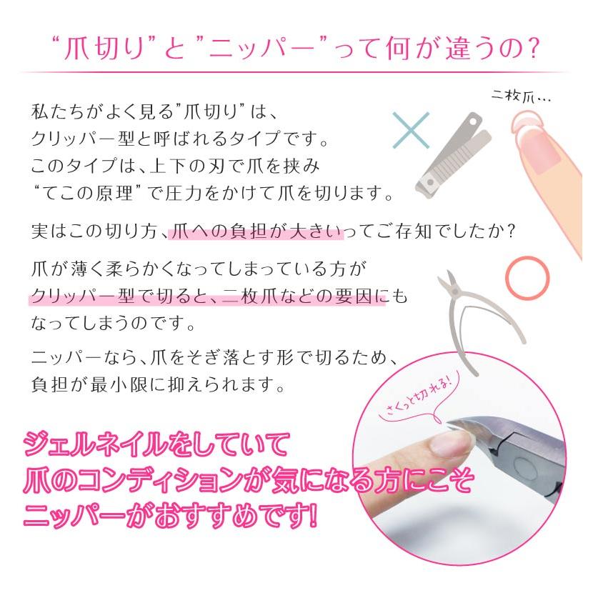 ネイルニッパー 3点セット 爪切り ニッパー 巻き爪 硬い爪 ゾン ネイルケアツール Petitor Nail Nipper Set プチトル ...