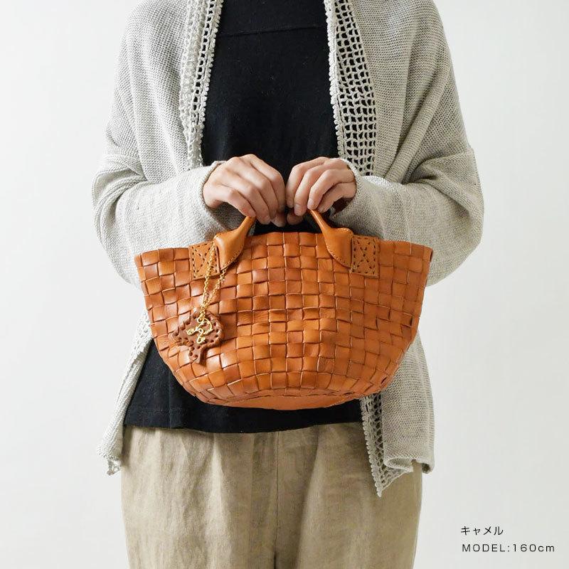 robita（ロビタ） トートバッグ レディース ロビータ メッシュ レザー バスケットトートバッグ Sサイズ (AN-245) anyam nya 正規取扱店 ハンドバッグ ...