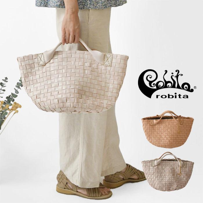 robita バッグ レディース ロビタ ロビータ メッシュ レザー 丸底 トートバッグ L STA-245L 正規取扱店 バック かばん 鞄 本革 牛革 大容量 おしゃれ 通勤 高級 ...