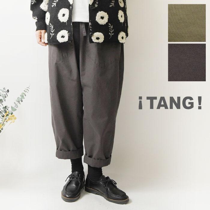 TANG!（タング） SALE 30%OFF TANG コットン ダンプ ピグメント バイオ加工 後ろ ポケット パンツ (2325401 ...
