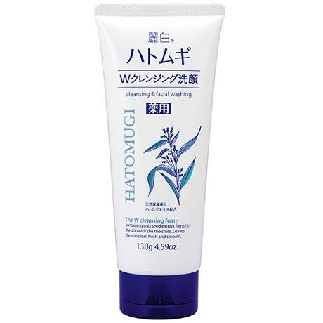 麗白 薬用ハトムギWクレンジングフォーム（130g）洗顔 美容/ 熊野油脂 : 街の雑貨屋さん Yahoo!店 - 通販 - Yahoo!ショッピング