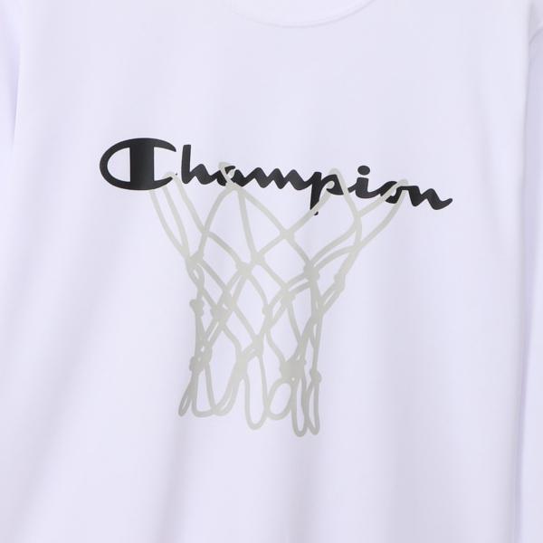 Champion メール便発送可 チャンピオン ミニ ロングスリーブTシャツ 24FW CK-AB411-010 ジュニアバスケウェア 特価 : マツバラスポーツ ネットQ - 通販 ...