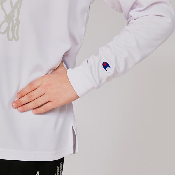 メール便発送可 チャンピオン ミニ ロングスリーブTシャツ 24FW CK-AB411-010 ジュニアバスケウェア : ckab411-010 : マツバラスポーツ ネットQ - 通販 ...
