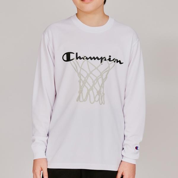 Champion メール便発送可 チャンピオン ミニ ロングスリーブTシャツ 24FW CK-AB411-010 ジュニアバスケウェア 特価 : マツバラスポーツ ネットQ - 通販 ...