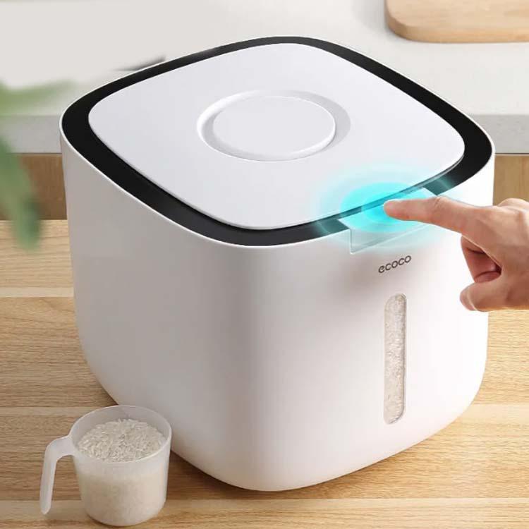 密閉米びつ 10kg 10L お米収納 米びつ 小お米収納 5kg 5L ボタン押しタイプ 密閉 お米入れ お米 米入れ ライスボックス 無洗 : 松田商事ストア - 通販 - Yahoo ...