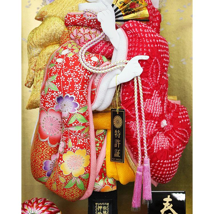 宝童作 羽子板 お祝い おしゃれ 初正月 コンパクト 15号 春日 羽子板ケース 名前札付き : 人形の松川 - 通販 - Yahoo!ショッピング