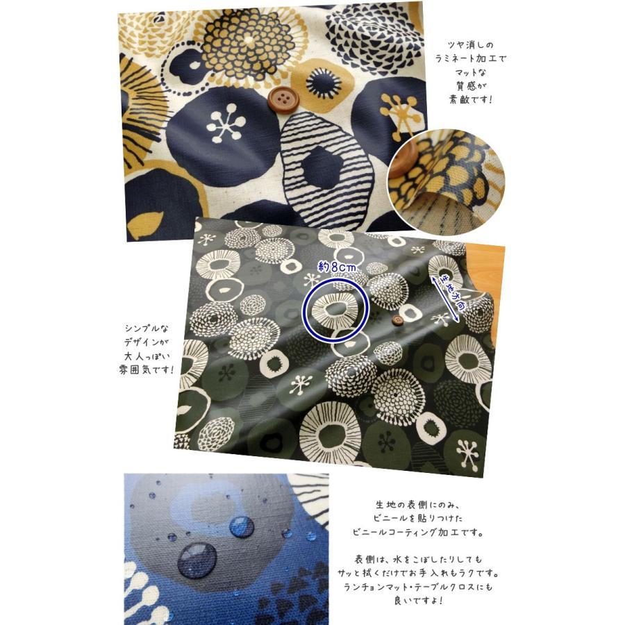 コットンこばやし 【丸巻き発送】ツヤ消しラミネート Modern Bloom モダンブルーム コットンリネンキャンバス : 服地・布地のマツケ ...