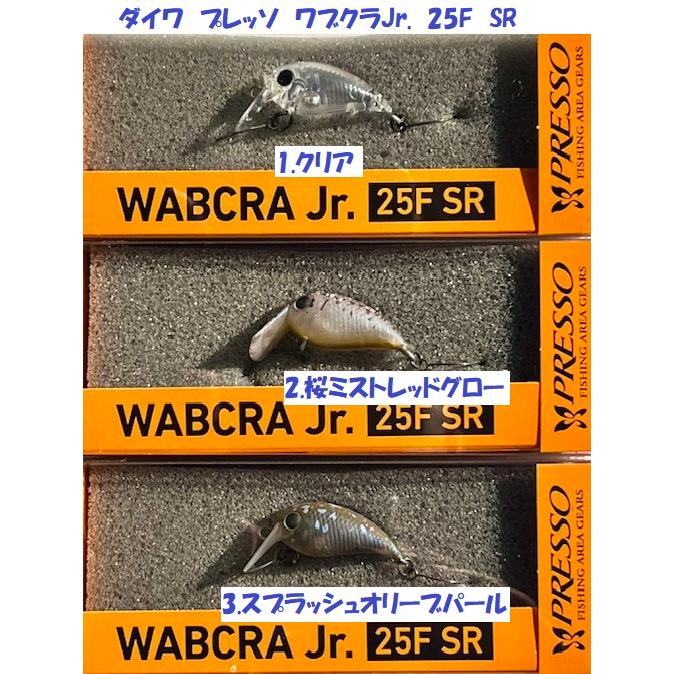 DAIWA（釣り） （クリックポスト発送）ダイワ プレッソ ワブクラJr. 25F SR / DAIWA PRESSO WABCRA Jr. : 松本釣具店Yahoo!店 - 通販 ...