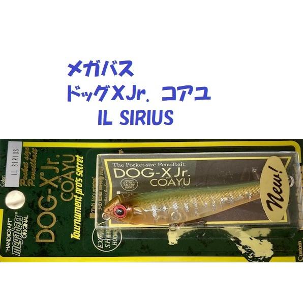 （クリックポスト発送）メガバス ドッグXJr. コアユ IL SIRIUS / MEGABASS DOG-X Jr.COAYU : 松本釣具店 ...