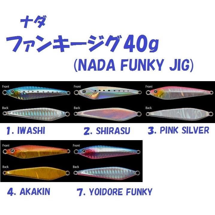 Megabass （クリックポスト発送可）ナダ ファンキージグ40g /NADA FUNKY JIG : 松本釣具店Yahoo!店 - 通販 ...