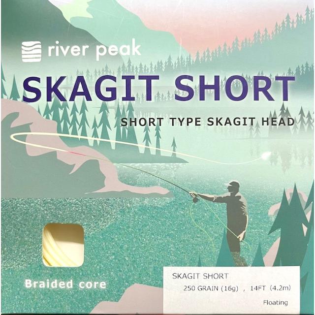 （クリックポスト発送）リバーピーク スカジットショート 250GR Floating Ivory 14FT / river peak ...