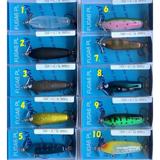 （クリックポスト発送）リプライ フーガ6PL / REPLY FUGA : 松本釣具店Yahoo!店 - 通販 - Yahoo!ショッピング