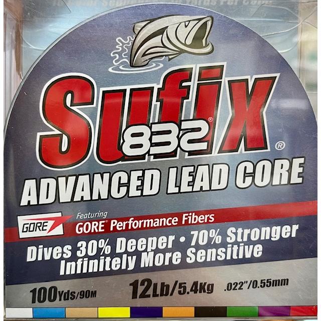 （クリックポスト発送）サフィックス 832 アドバンス レッド コア 658-112MC 12Lb 100yds / Sufix 832 ...