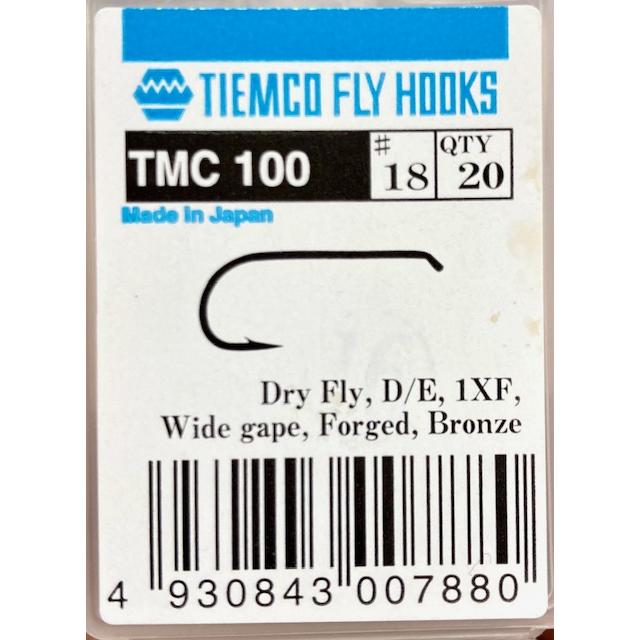 （クリックポスト発送）ティムコ フライフック TMC100 ＃18 / TIEMCO FLY HOOKS : tmc-100-18 : 松本釣具店Yahoo!店 - 通販 - Yahoo!ショッピング