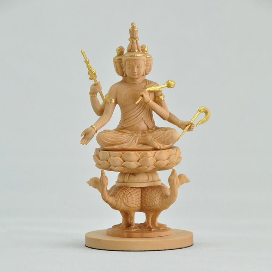 RIYAK 梵天 BASIC 高10×幅6.5×奥5.7cm 柘植 仏像 : 仏壇・仏具の窓口 - 通販 - Yahoo!ショッピング