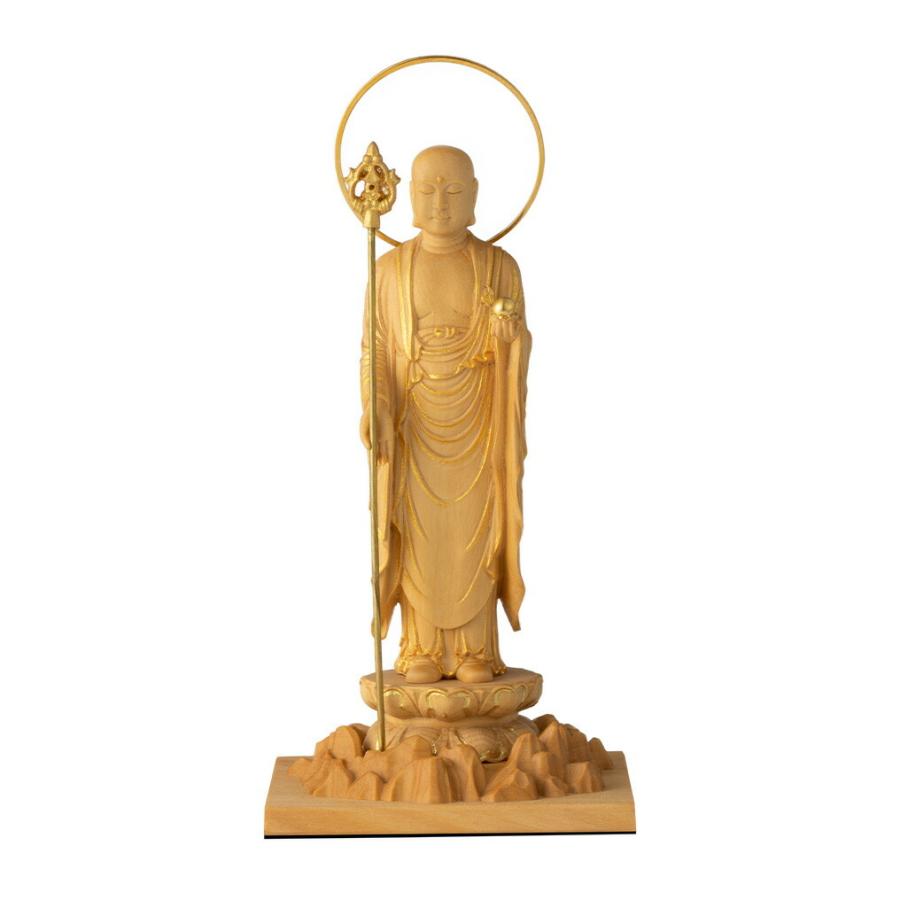 RIYAK 地蔵菩薩 BASIC 高11×幅5.3×奥4.5cm 柘植 仏像 : 仏壇・仏具の窓口 - 通販 - Yahoo!ショッピング