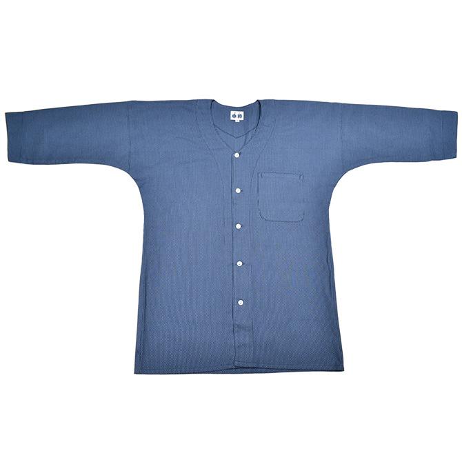 東京小粋 鯉口シャツ 浅葱刺子 小・中・大 : 祭り用品専門店 祭すみたや - 通販 - Yahoo!ショッピング