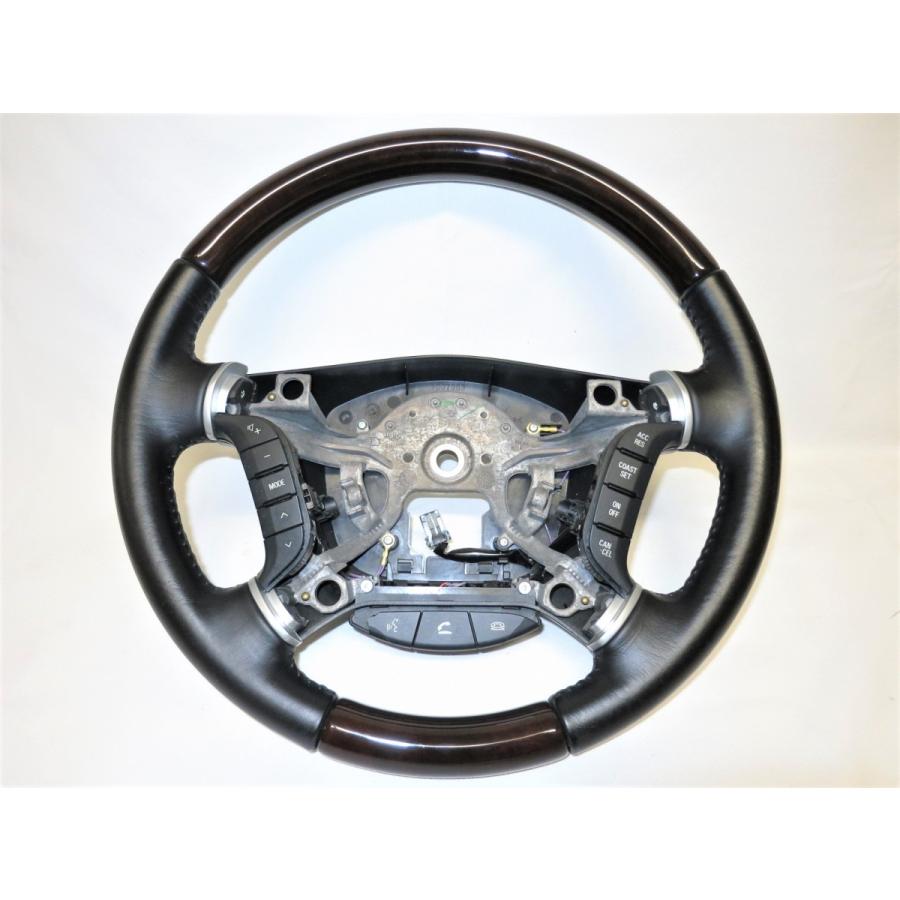 D5 D:5 デリカ CV5W 純正 ウッド コンビ ステアリング ハンドル スイッチ パジェロ V83W V87W V88W V93W V97W V98W 管理番号（W-XV27 ...