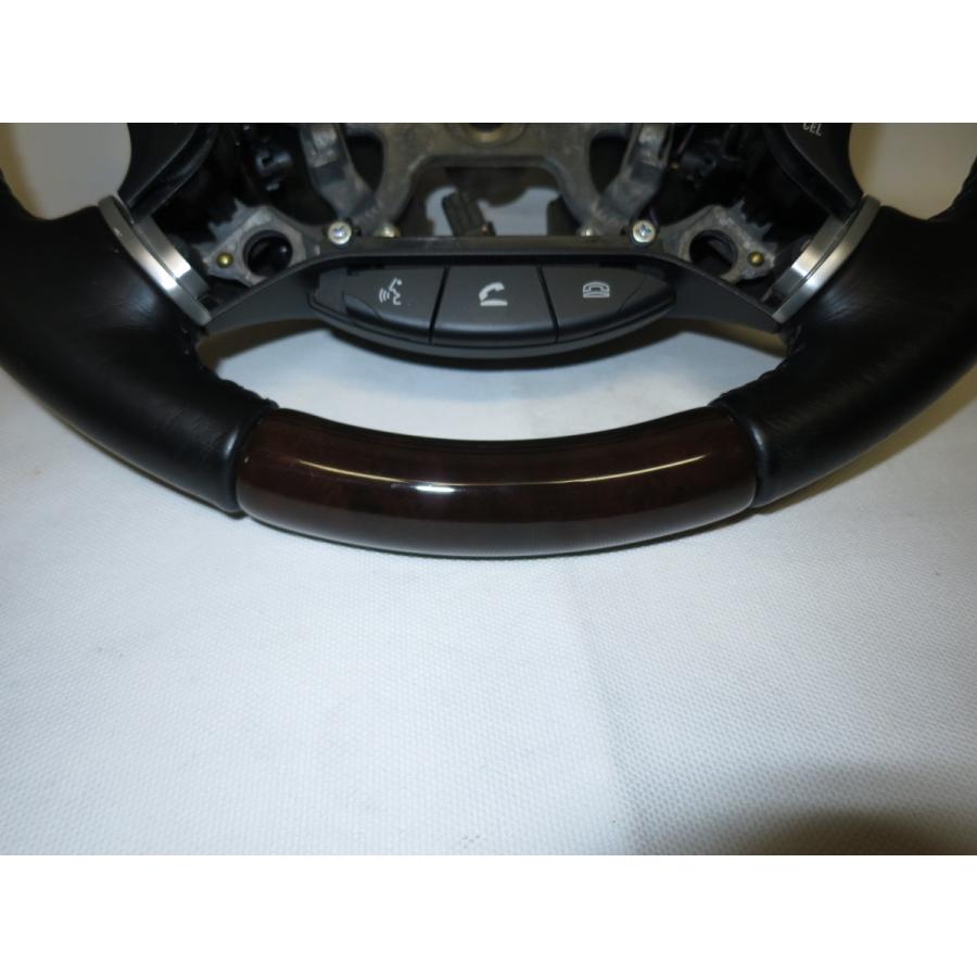 D5 D:5 デリカ CV5W 純正 ウッド コンビ ステアリング ハンドル スイッチ パジェロ V83W V87W V88W V93W V97W V98W 管理番号（W-XV27 ...