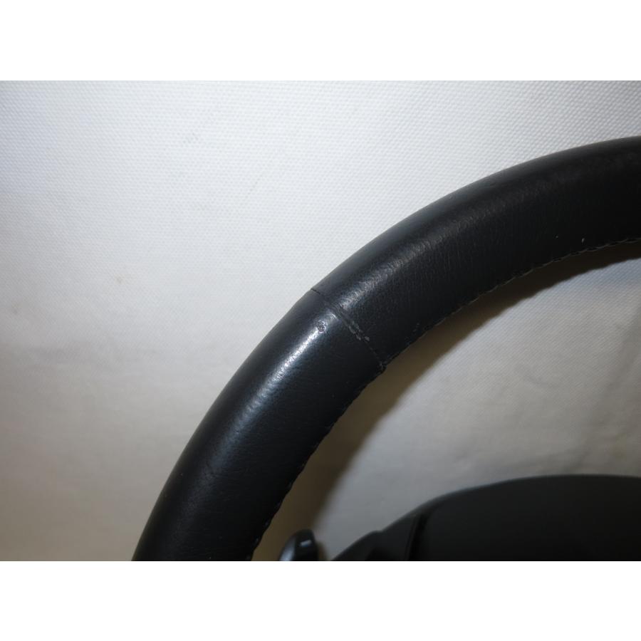 ステップワゴン スパーダ RK6 RK5 純正 革 ステアリング ハンドル エアバック エアーバックRK1 RK2 77810-SZW-N80ZA 管理番号（W-3590）インフレーター無し ...