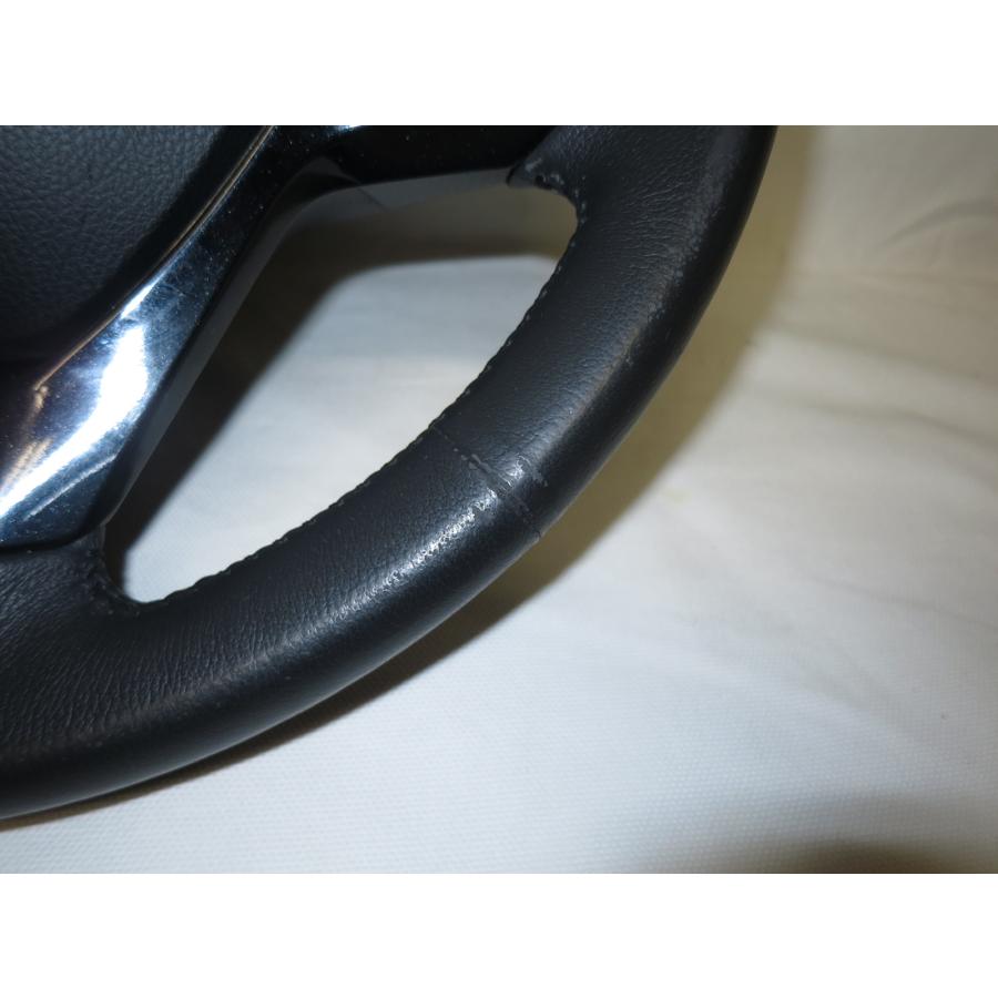 ステップワゴン スパーダ RK6 RK5 純正 革 ステアリング ハンドル エアバック エアーバックRK1 RK2 77810-SZW-N80ZA 管理番号（W-3590）インフレーター無し ...