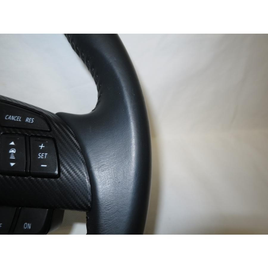 CX5 CX-5 KE2 前期 純正 革 ステアリング ハンドル エアバック エアーバック カバー CX-3 DK デミオ DJ 管理番号（W-ZIX15） : 松下自動車 ヤフーショッピング ...