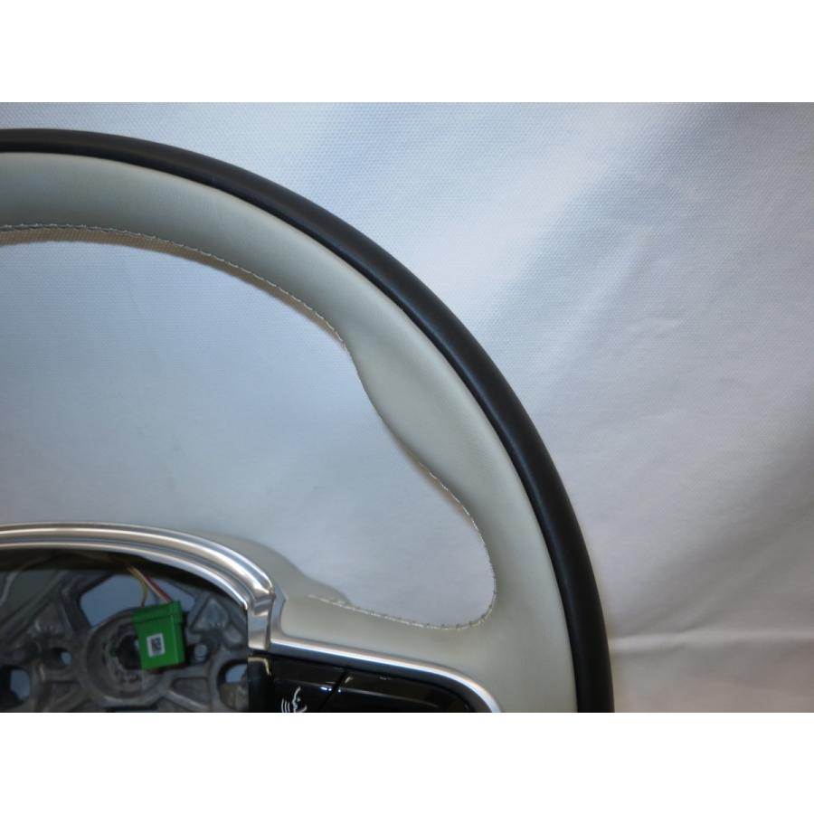 V90 ボルボ PD系 純正 ツートンコンビ 革 ステアリング ハンドル 31407814 S60 V60 XC60 S90 XC90 管理 ...