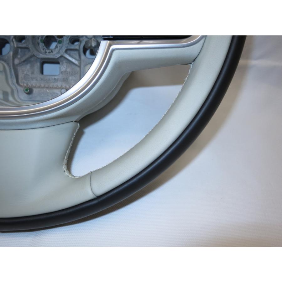 V90 ボルボ PD系 純正 ツートンコンビ 革 ステアリング ハンドル 31407814 S60 V60 XC60 S90 XC90 管理 ...