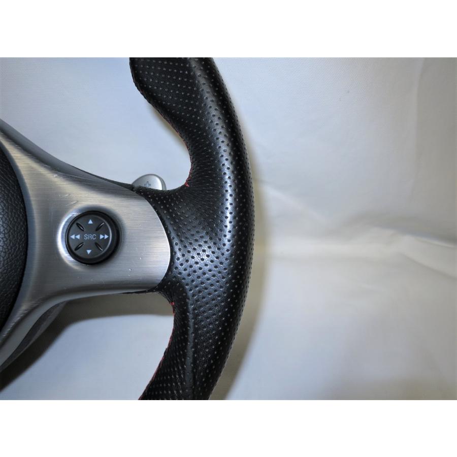 希少Ti用! パドル付! アルファロメオ 159 純正 革 ステアリング 運転席 エアバック エアーバック カバー mats 管理番号（W-3251） : a2022-7-31-55 : 松下 ...