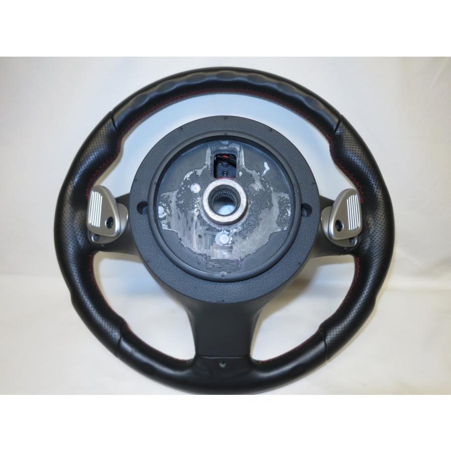 希少Ti用! パドル付! アルファロメオ 159 純正 革 ステアリング 運転席 エアバック エアーバック カバー mats 管理番号（W-3251） : a2022-7-31-55 : 松下 ...