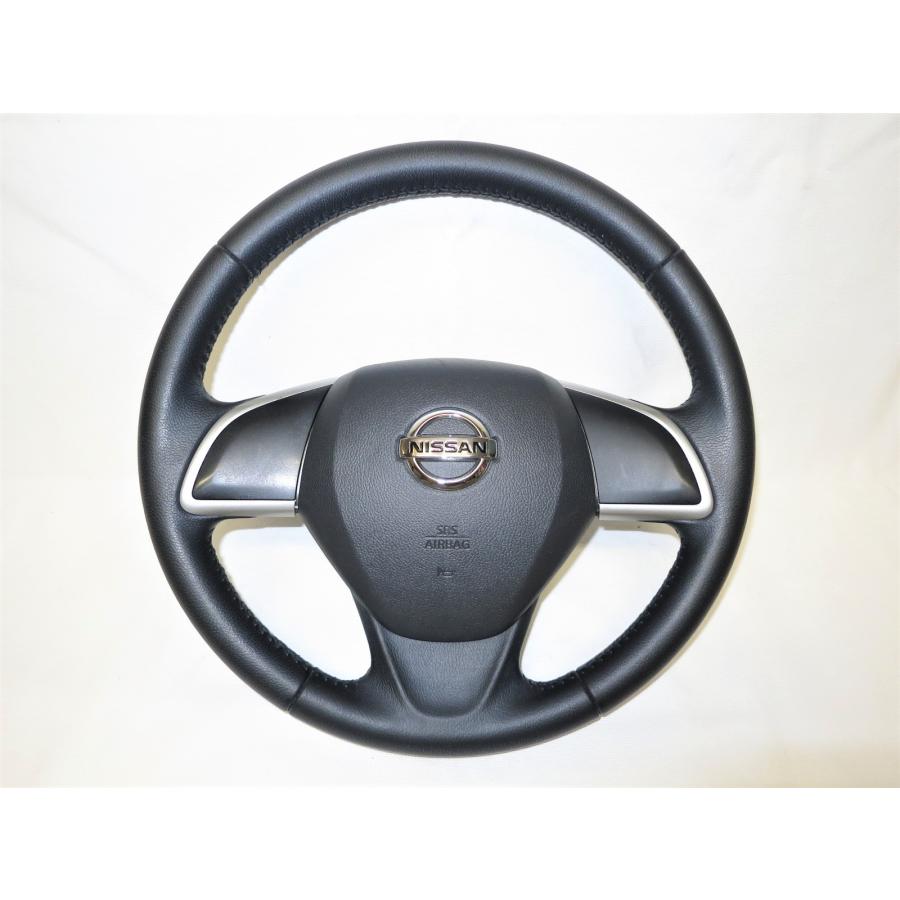 デイズ B21A B21W 純正 革 ステアリング 運転席 カバー mats ルークス 98510-6A00F 7030A424XA 管理番号（W-4197） : a2022-8-17-3 ...