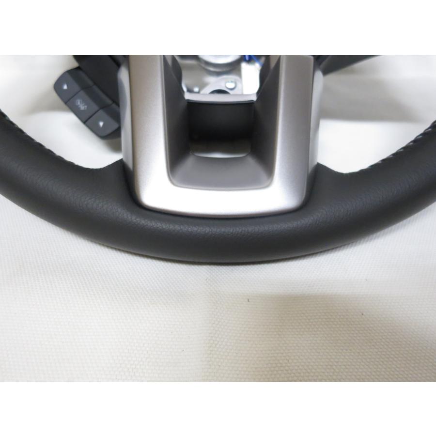 新品! シルバーステッチ! フォレスター SKE SJG SK5 SJ5 SK9 後期 D型 純正 革 ステアリング ハンドル スイッチ 管理番号（W-11） : 松下自動車 ヤフー ...