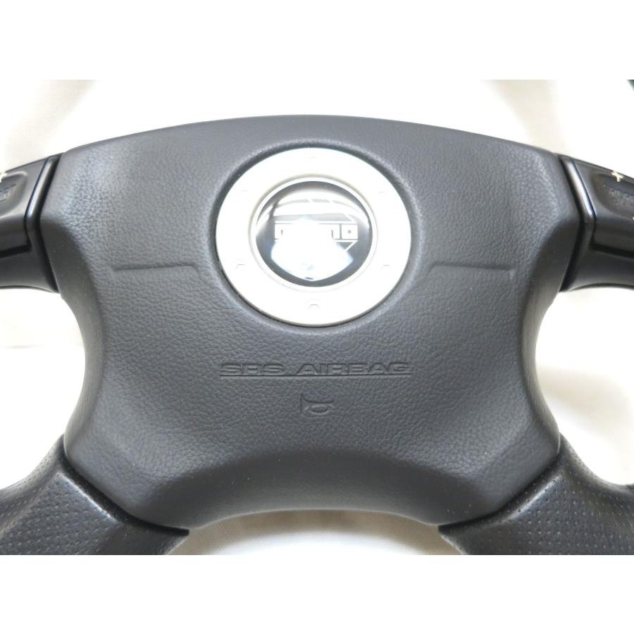 レガシィ レガシー モモ momo BH5 純正 革 ステアリング ハンドル エアバック エアーバック BHE BE 管理番号（W-5142）インフレーター無し : 松下自動車 ヤフー ...