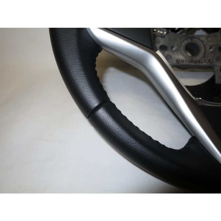 新同! フィット GK5 純正 革 ステアリング ハンドル スイッチ GK3 GK4 GK6 GK7 GP6 ヴェゼル GM4 GM5 GK GP 管理番号（W-4607） : 松下自動車 ...