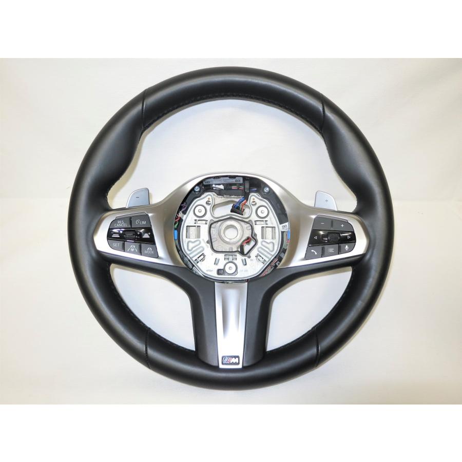 美品! G20 320d Xdrive Mスポーツ 純正 革 ステアリング ハンドル スイッチ G21 G29 F40 F44 管理番号（W-4717） : 松下自動車 ヤフーショッピング店 ...