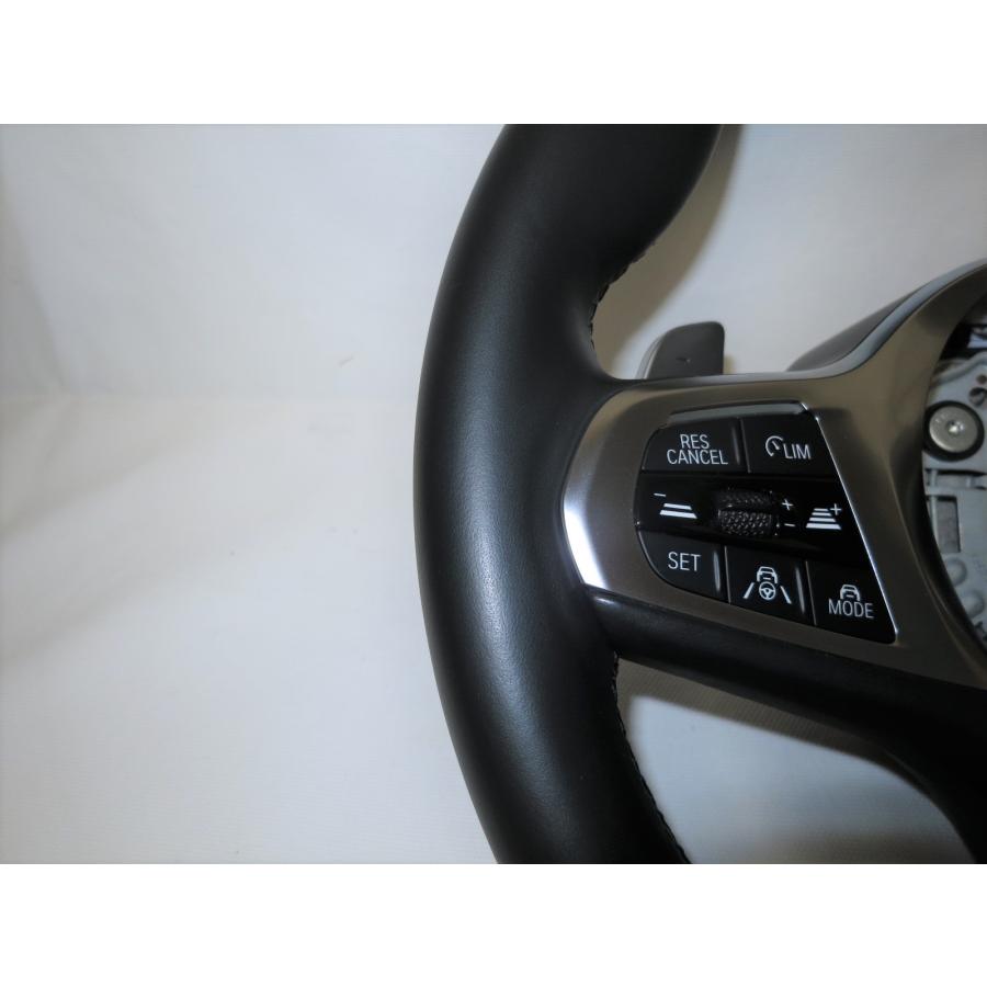 美品! G20 320d Xdrive Mスポーツ 純正 革 ステアリング ハンドル スイッチ G21 G29 F40 F44 管理番号（W-4717） : 松下自動車 ヤフーショッピング店 ...