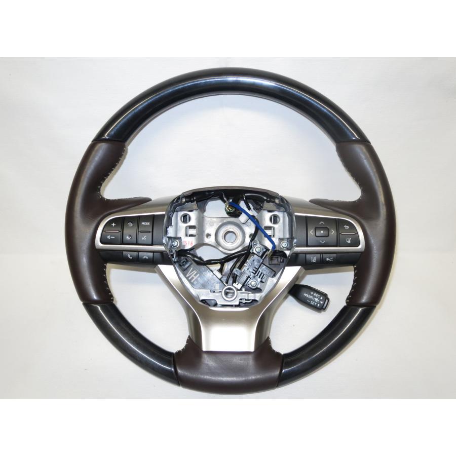 希少! ヒーター付! RX RX350 RX450h 20系 純正 本杢! ウッド ステアリング ハンドル ヒーター GS 10後期 LX 200後期 管理番号（W-4752） : 松下自動車 ...