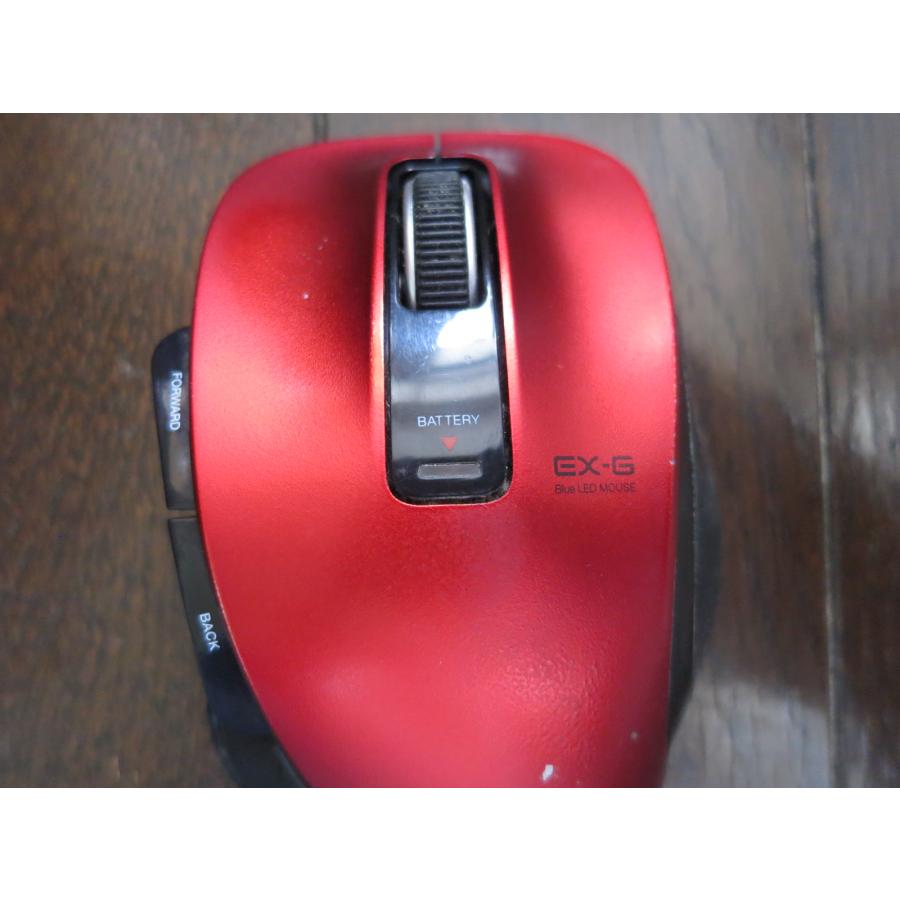 ELECOM エレコム EX-G M-XG1BB マウス ワイヤレスマウス レッド ブルートゥース Bluetooth 5ボタン 進む 戻る ボタン 使用感多め : 松下自動車 ヤフー ...