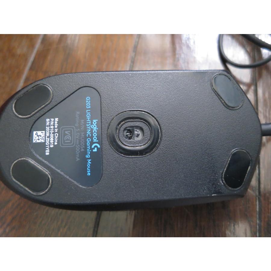 Logicool G ロジクール ゲーミングマウス 有線 G203 G203-BK ブラック LIGHTSYNC MU0054 :a2023-6-12-14:松下自動車 ヤフーショッピング店 ...