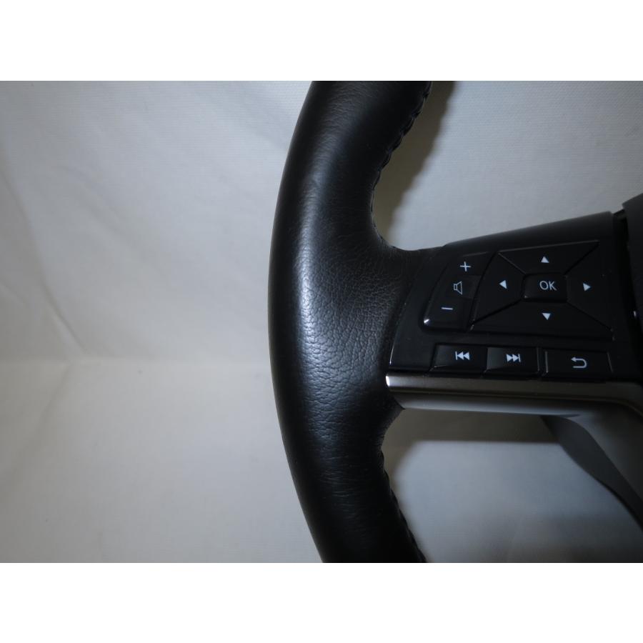 希少! ヒーター付! リーフ ZE1 純正 革 ステアリング 運転席 エアバック エアーバック カバー mats スイッチ 管理番号（W-4881） : 松下自動車 ヤフーショッピング店 ...