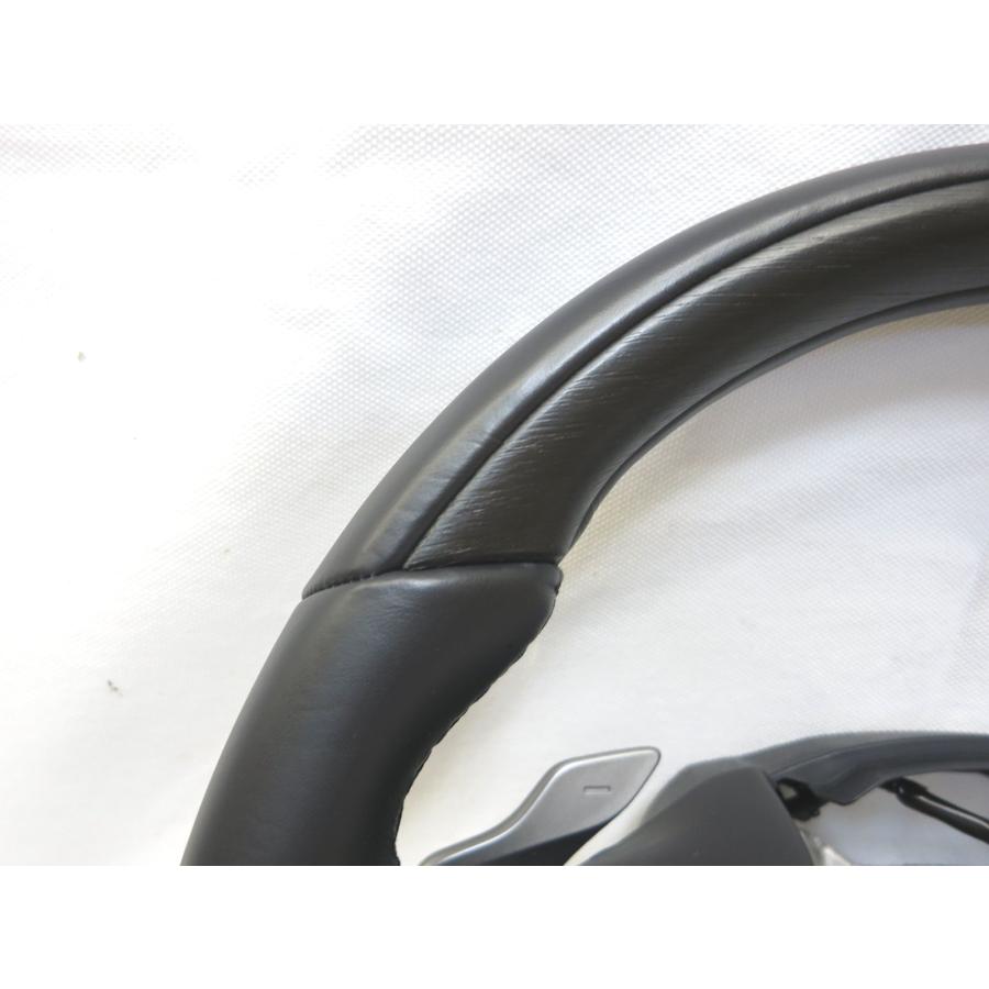 ES 純正 アッシュ (オープンフィニッシュ / 墨ブラック) ウッド ステアリング ハンドル ヒーター 45100-33B40-C3 管理番号（W-5249） : 松下自動車 ヤフー ...