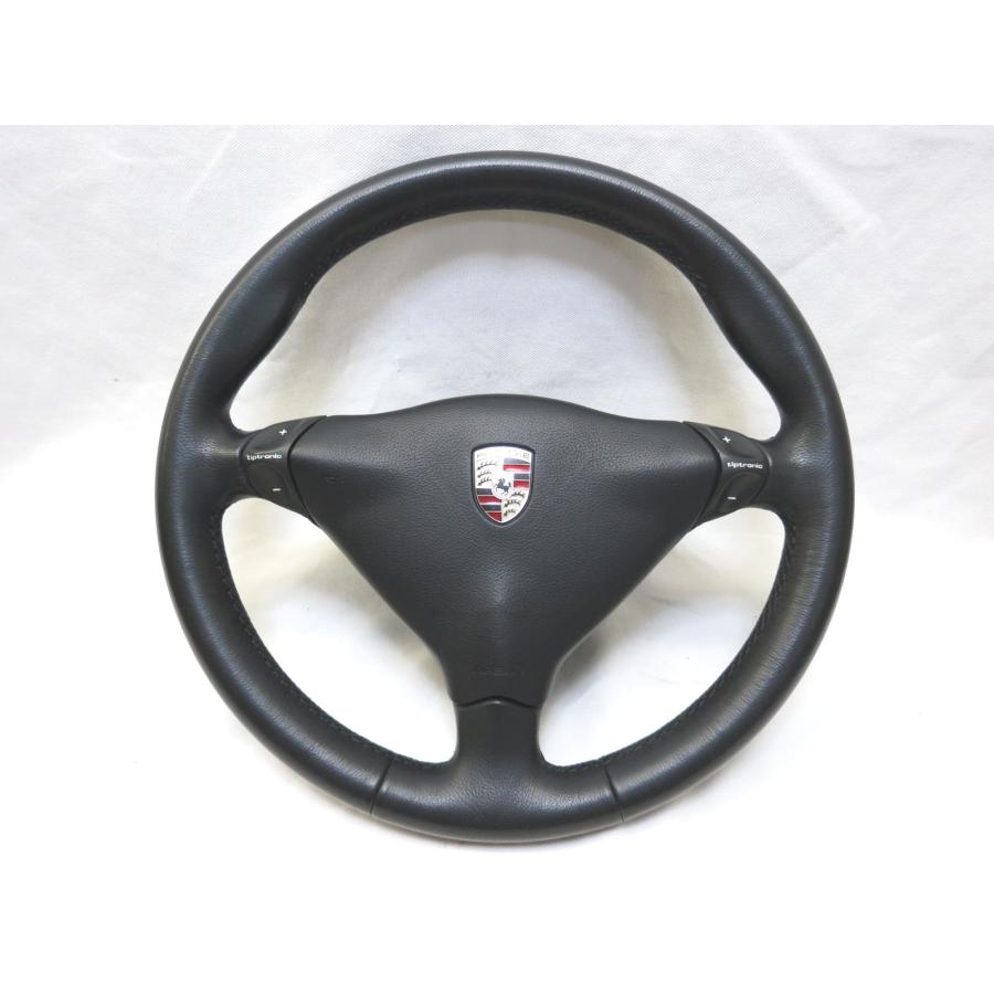 986 ボクスター純正 革 ステアリング 運転席 エアバック カバー mats 996.803.089.02.A28 911 993 管理番号（W-5895） : 松下自動車 ヤフー ...