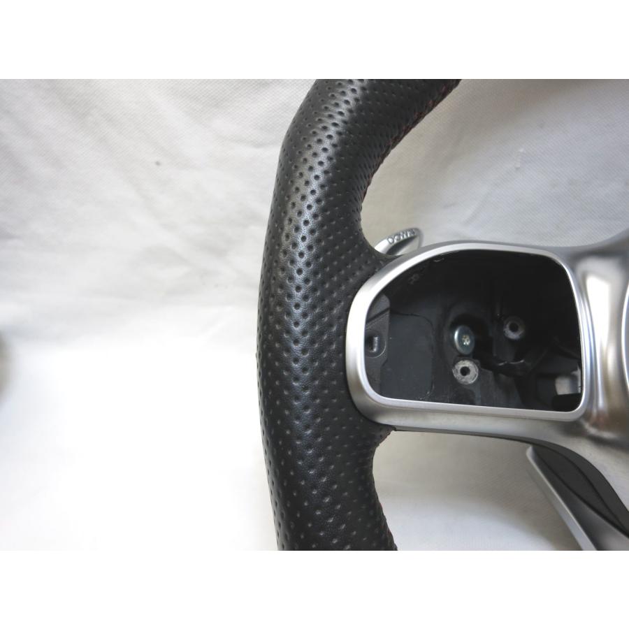 美品! G63 エディション1 AMG ベンツ 純正 革 ステアリング ハンドルA0050051399 W222 A45 C63 E63 W257 W213 W238管理番号（W-5880 ...
