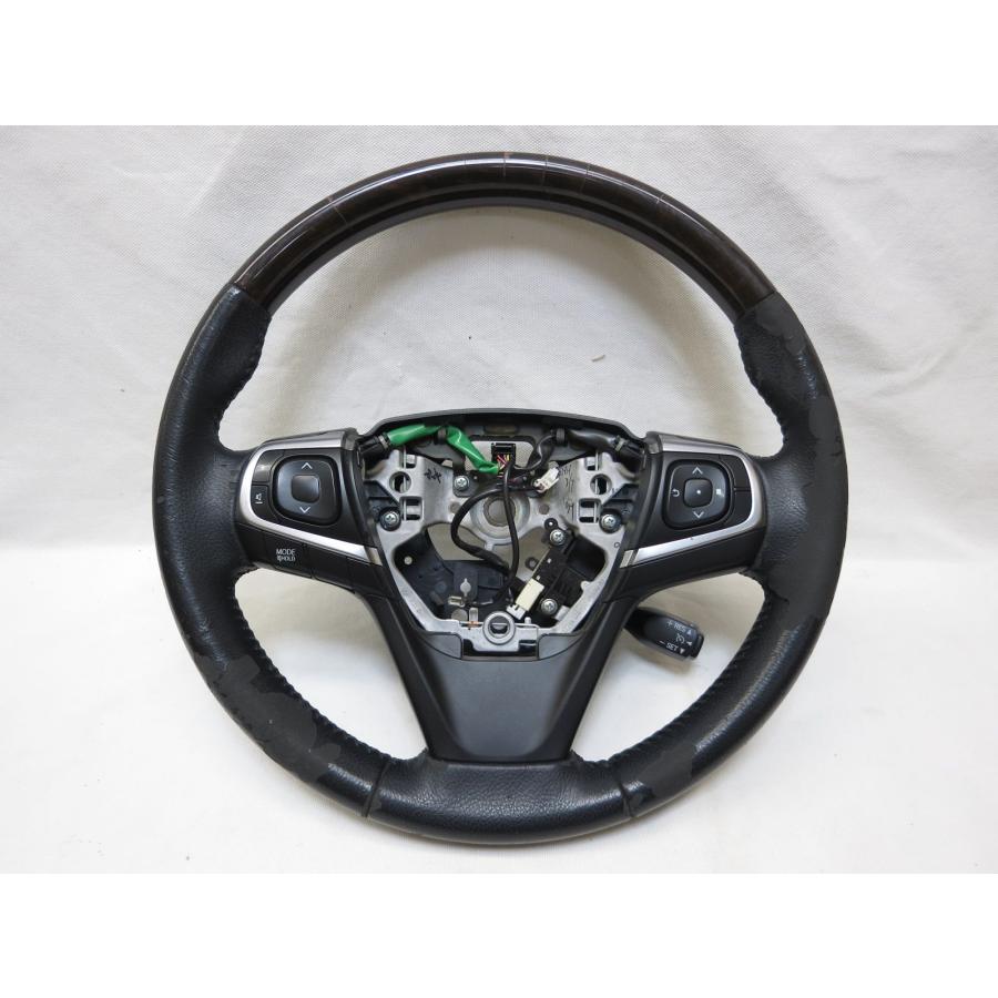 カムリ AVV50 50後期 純正 ウッド ステアリング スイッチ 状態が良くないので、補修ベースでお願いします。ハリアー60 管理番号（W-6036） : 松下自動車 ヤフーショッピング店 ...